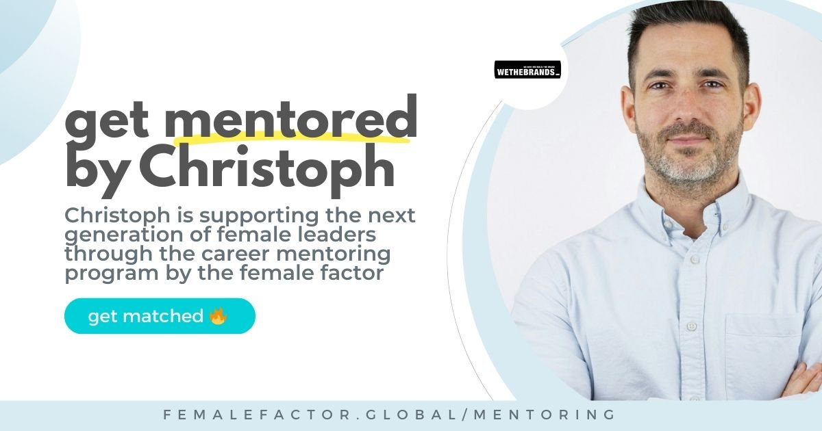 Christoph Baumann | mentor at the female factor